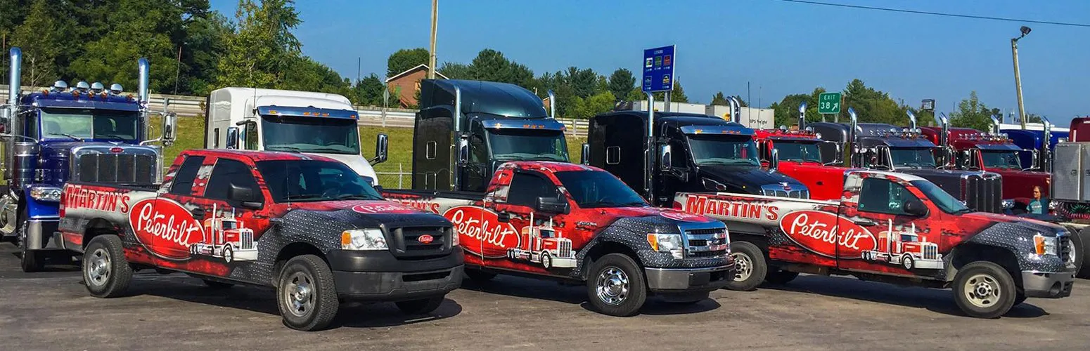Martin's Peterbilt - A Full Line Up of Peterbilt Trucks Since 1965 - Home